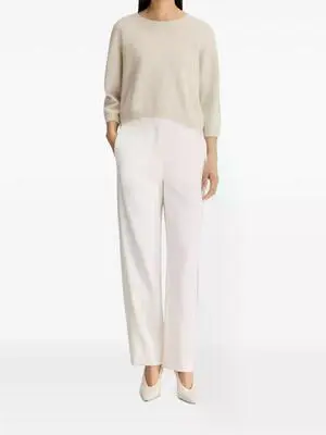 Loulou De Saison Azali Three-quarter-sleeved Sweater - Neutrals