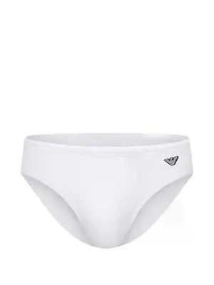 Emporio Armani Logo-patch Swimming Briefs