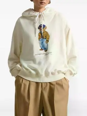 Polo Ralph Lauren Shrunken Fit Polo Bear Hoodie