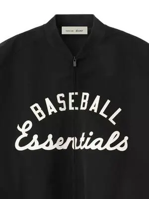 Fear Of God Logo Print Bomber Jacket