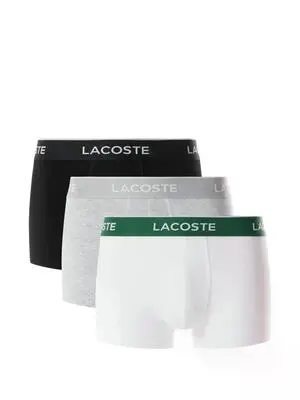 Lacoste Logo-waistband Boxers - White