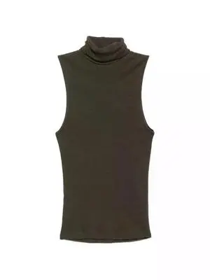 ALYSI Roll-neck Sleeveless Top