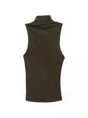 ALYSI Sleeveless Roll Neck Top