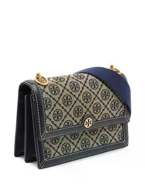 Tory Burch T Monogram Canvas Shoulder Bag
