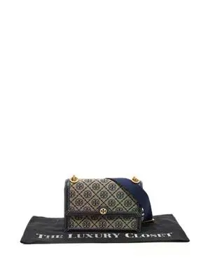 Tory Burch T Monogram Canvas Shoulder Bag