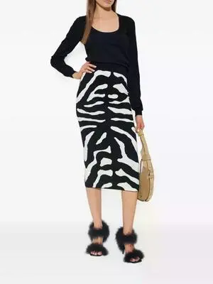 Moschino Long Sleeve Fine Knit Sweatshirt