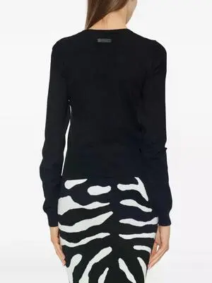 Moschino Long Sleeve Fine Knit Sweatshirt
