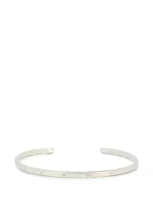 MAISON MARGIELA Numbers Cuff Bracelet - Silver