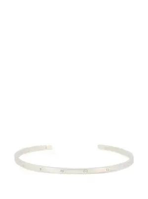 MAISON MARGIELA Numbers Cuff Bracelet - Silver