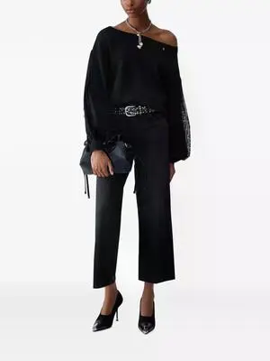 Liu Jo Sweater With Lace Inserts