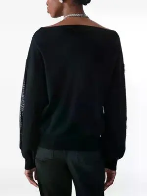Liu Jo Sweater With Lace Inserts