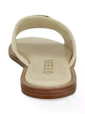 Guess Graysie Logo-plaque Flat Sandals