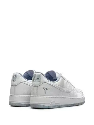 Nike X Kobe Bryant Air Force 1 Snakeskin-effect Low-top Sneakers