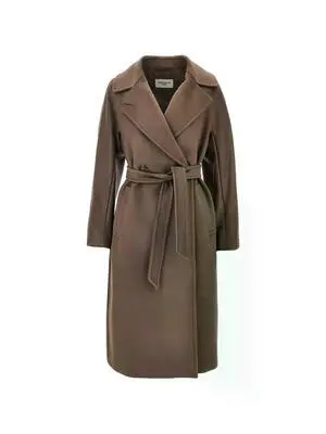 Max Mara Belted Double-breasted Coat