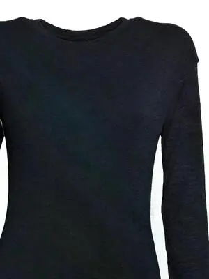 JIL SANDER Ruched Long-sleeve Mini Dress