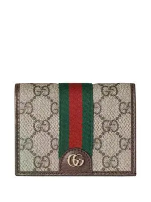 Gucci Ophidia Small Wallet - Neutrals