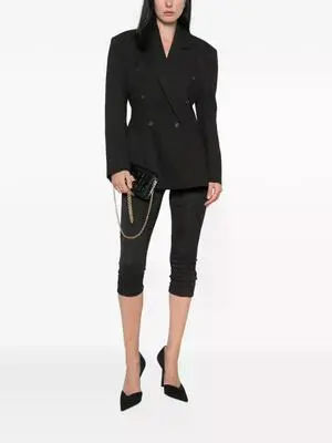 THE FRANKIE SHOP Pinstripe Double-breasted Blazer
