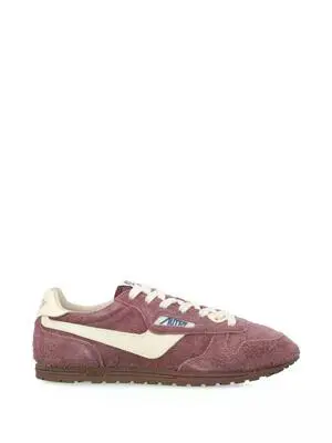 AUTRY Windspin Logo-patch Sneakers - Red