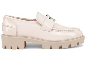 CHRISTIAN LOUBOUTIN Cl Moc Lug Flat