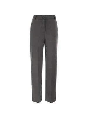 Max Mara Stretch-jersey Straight-leg Trousers