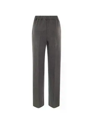 Max Mara Stretch-jersey Straight-leg Trousers