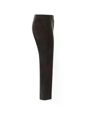 Max Mara Velvet Cropped Trousers