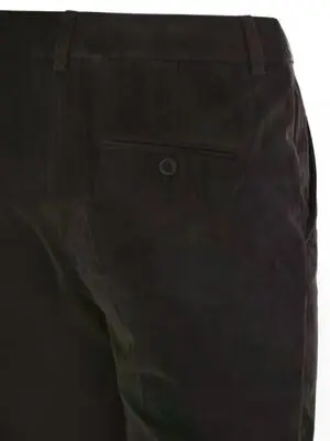 Max Mara Velvet Cropped Trousers