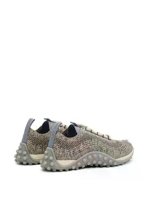 AMI Paris Knit Mirage Sneakers - Neutrals