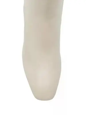 COCCINELLE Logo Plaque Block-heel Ankle Boots