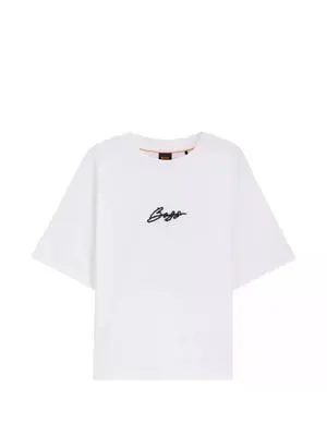 BOSS Logo-embroidered T-shirt