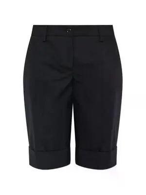 Moschino Turn-up Wool Shorts