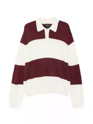 A.p.c. Ribbed Polos For Men