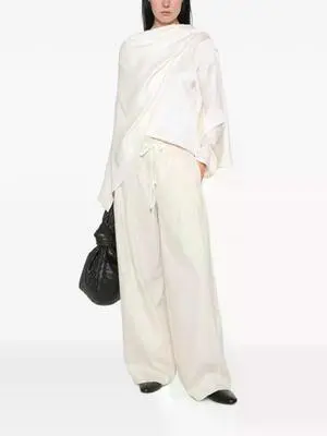 CAMBIO Pinstripe Drawstring Trousers