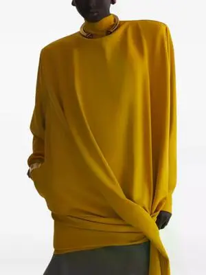 MUGLER Cascade Boxy Dress