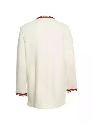 Sandro Luce Textured-knit Cardigan