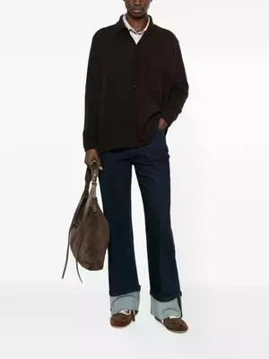 WHYCI Chest-pocket Button-up Cardigan