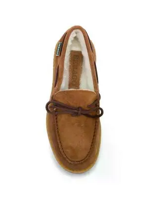 SEBAGO Suede Loafers With Bow Detail