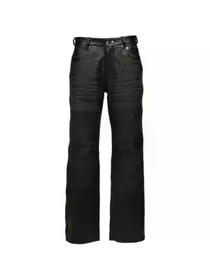 Our Legacy Carlson Cut Leather Trousers