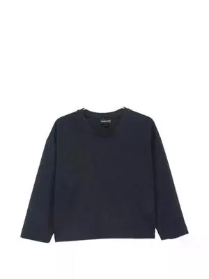 Emporio Armani Herringbone-textured Sweater