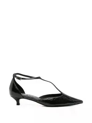 BIBI LOU T-bar Pointed-toe Pumps
