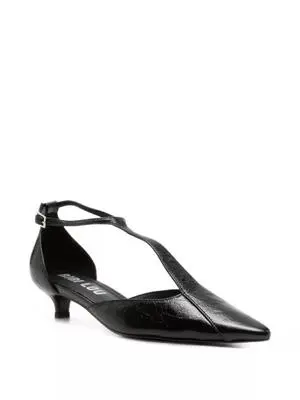 BIBI LOU T-bar Pointed-toe Pumps