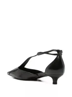 BIBI LOU T-bar Pointed-toe Pumps