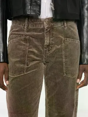 FIVE JEANS Wlya Corduroy Straight-leg Trousers