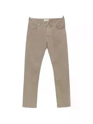 Jacob Cohen Bard Slim-fit Trousers - Neutrals