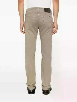 Jacob Cohen Bard Slim-fit Trousers - Neutrals