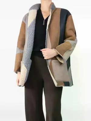 Zadig&Voltaire Reversible Sherpa-effect Coat