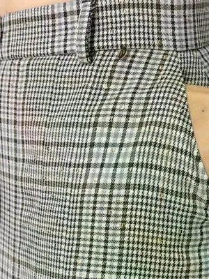 NISSA Checked Tailored Midi Skirt