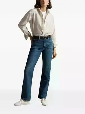 Polo Ralph Lauren Relaxed Fit Cotton Oxford Shirt - Neutrals