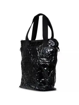 Rick Owens Small Crinkled-finish Tote Bag - Black