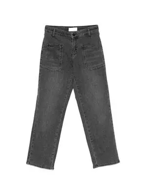 FIVE JEANS Patch-pocket Straight-leg Jeans